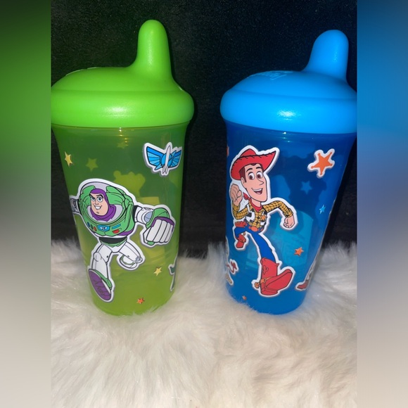 Kitchen | Toy Story Kids Sippy Cups Green And Blue | Poshmark